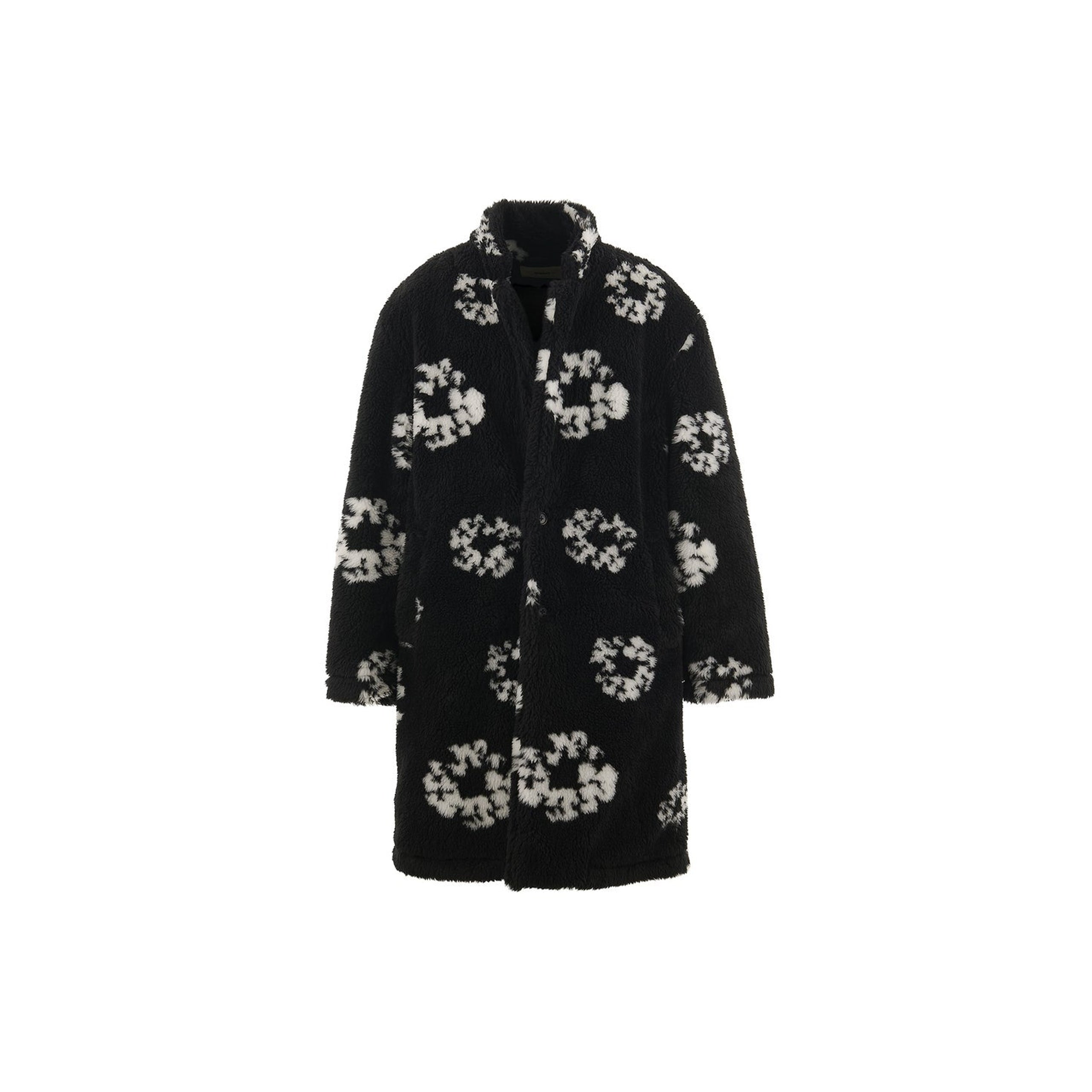 Saint Tears Faux Fur Coat (Black) – tons-shop