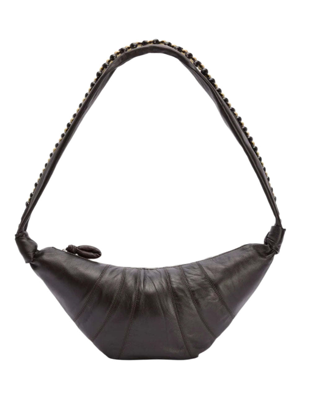 Pearls Medium Croissant Bag (Dark Chocolate) – tons-shop