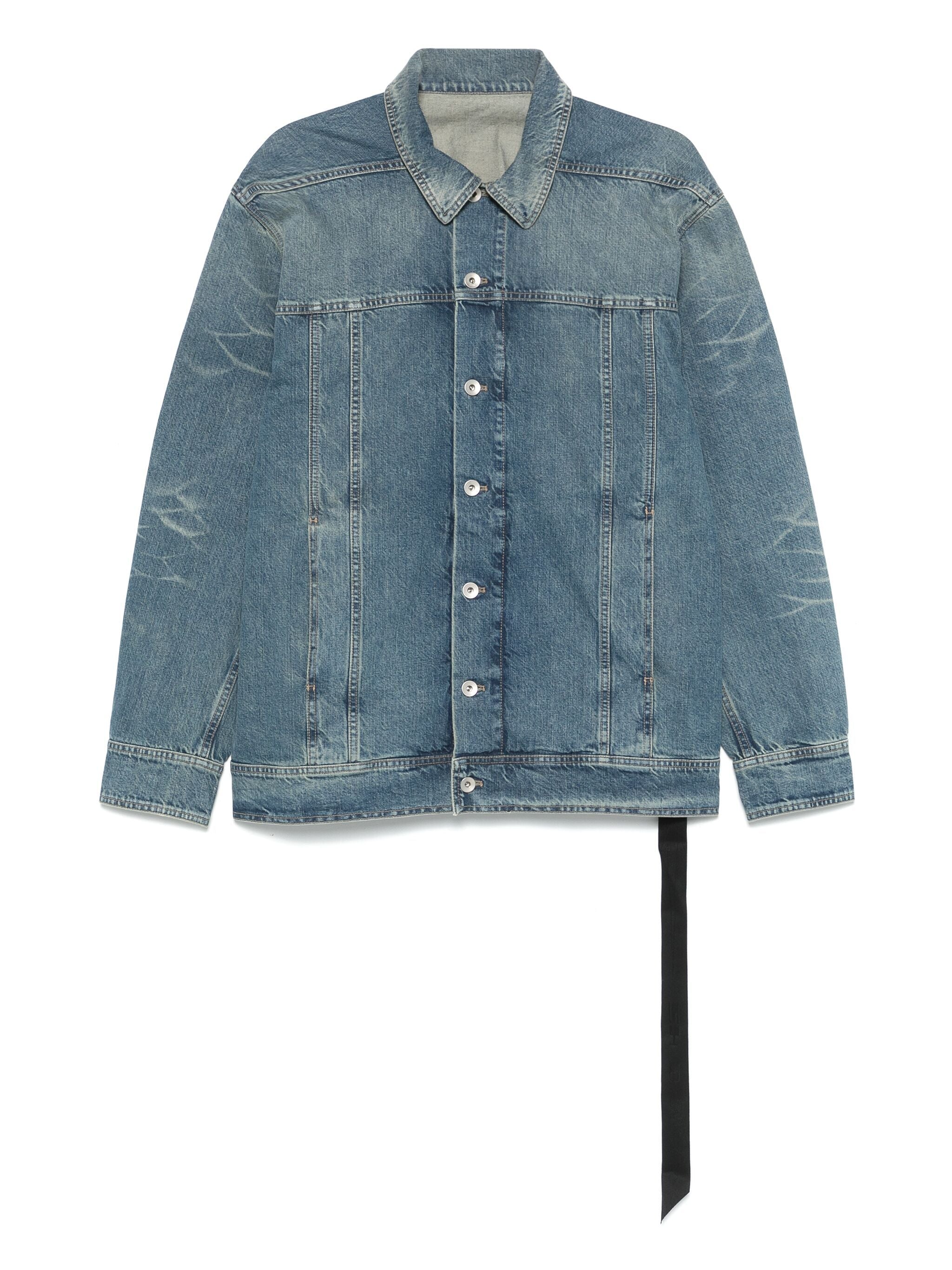 Jumbo Denim Jacket (Washed Indigo) – tons-shop