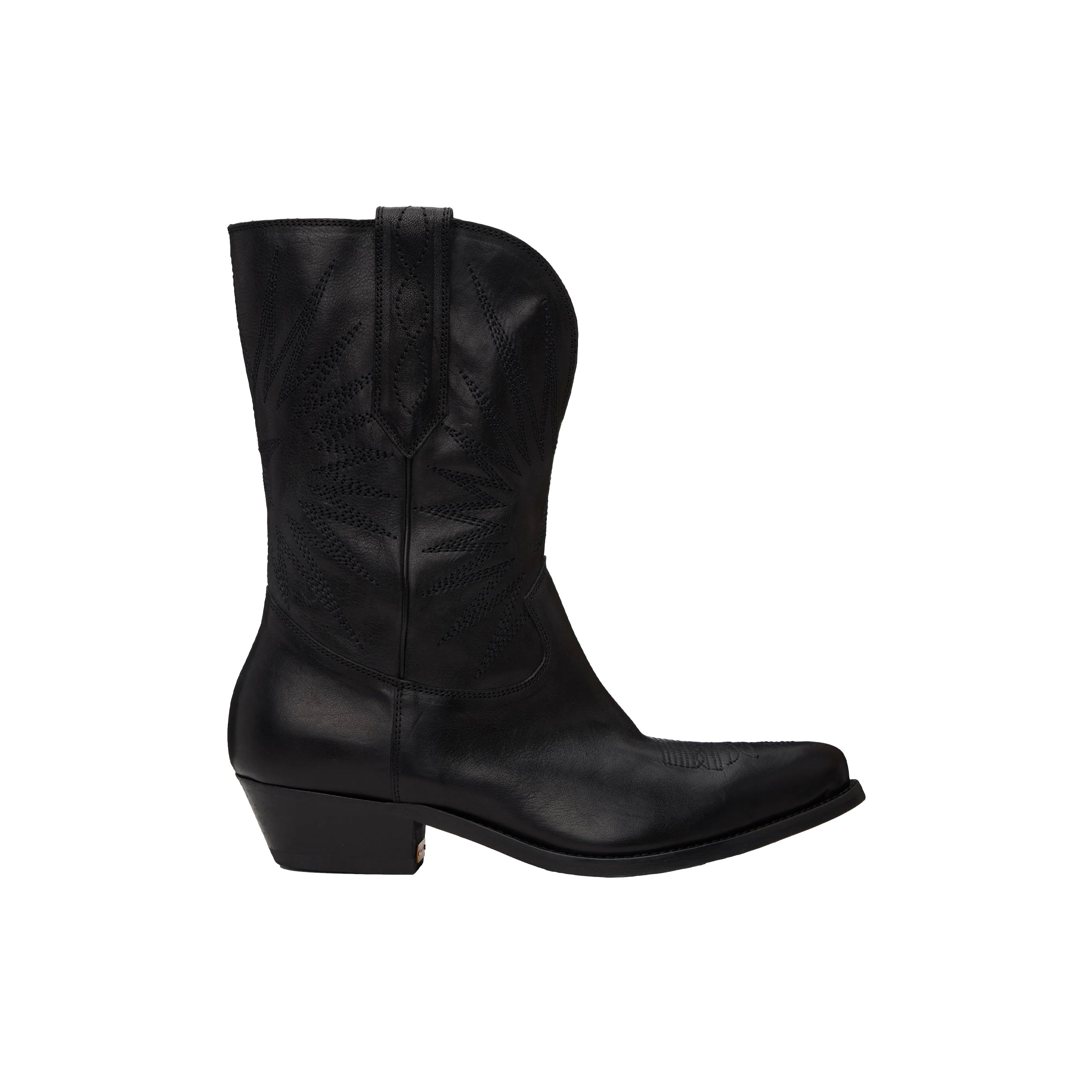Men's Embroidered Boots (Black) – tons-shop