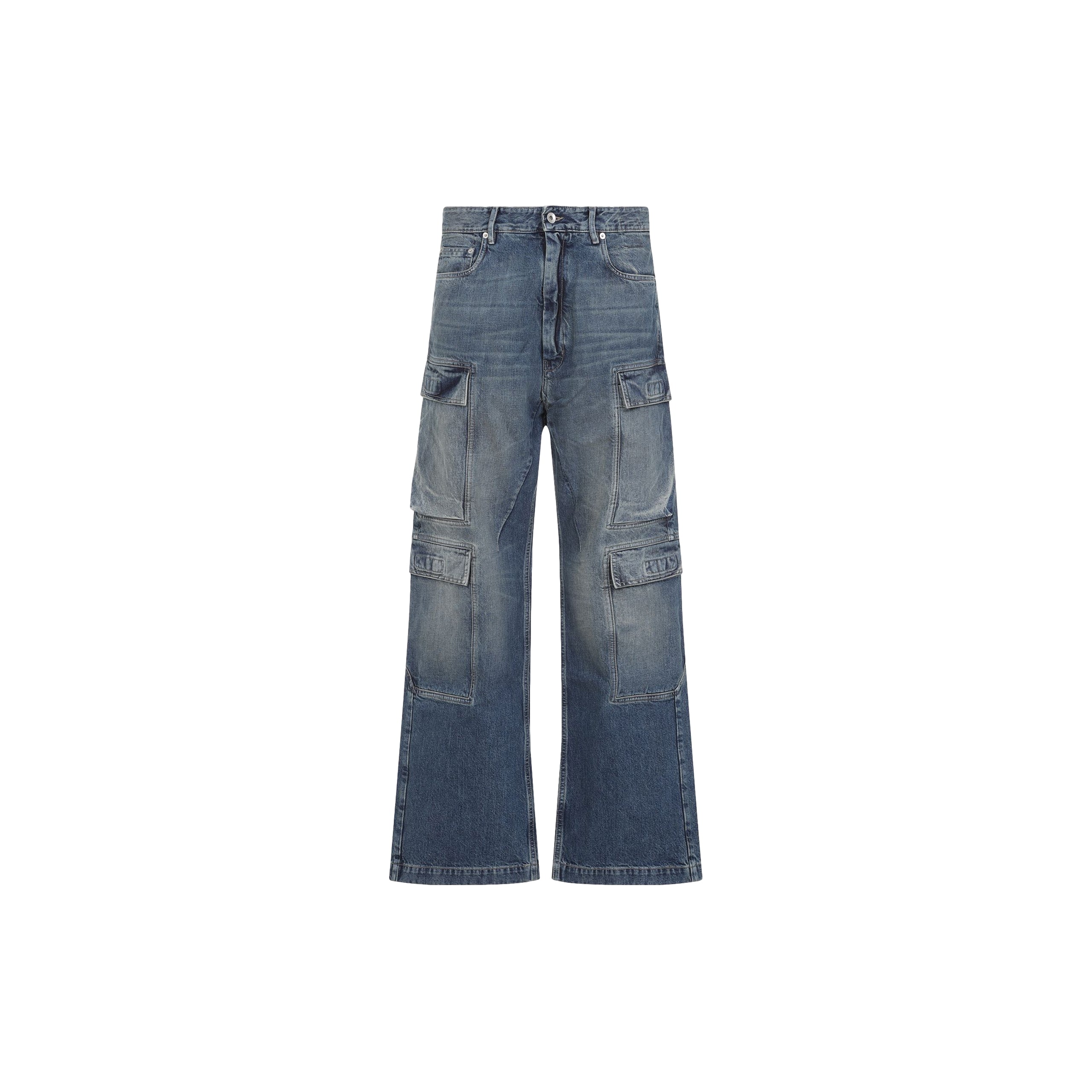 Double Cargo Jeans (Washed Indigo) – tons-shop