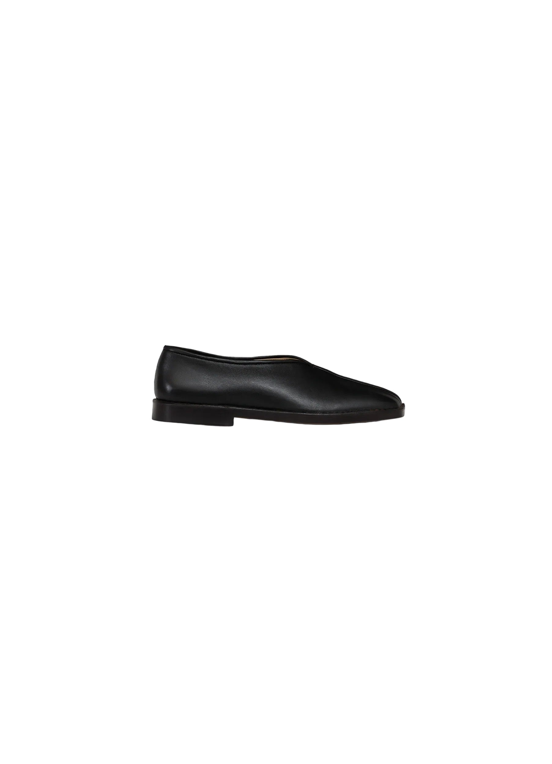 Women's Flat Piped Slippers (Black/Dark Chocolate) – tons-shop